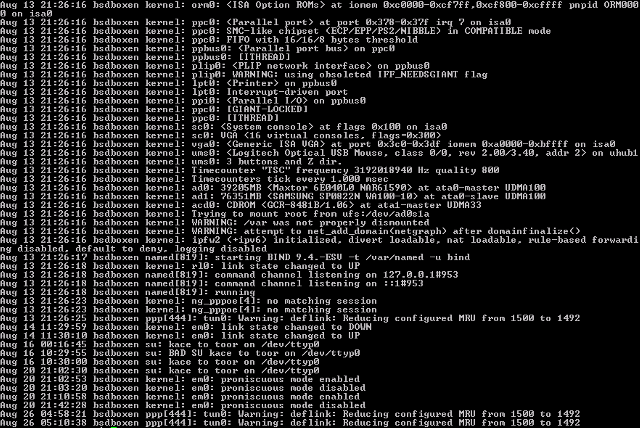 Logging Correctly with syslogd – Studio theYANG